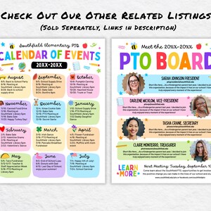 Editable PTA Membership Contest Flyer Template | Canva PTO Recruitment ...