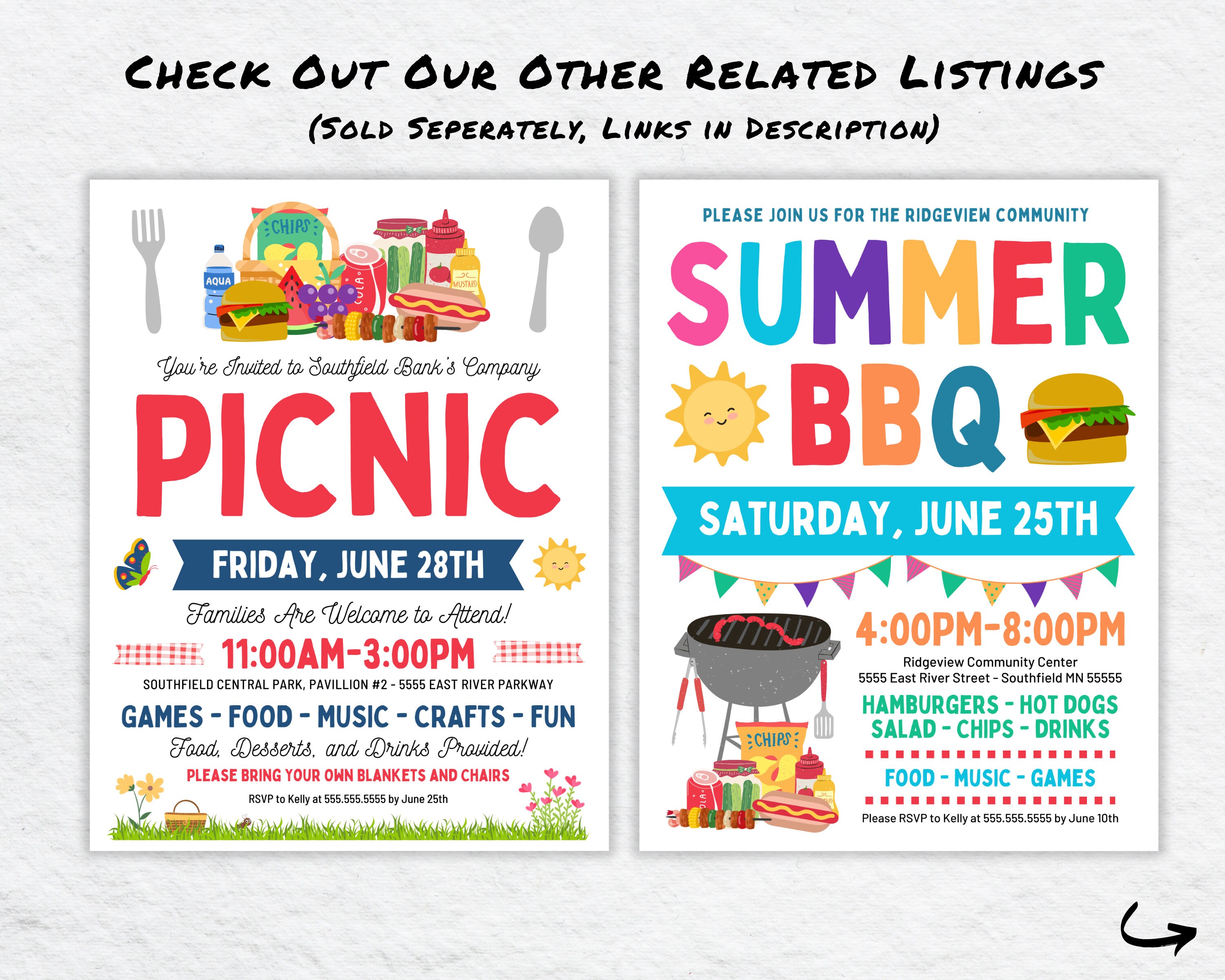 DIY Family Reunion Flyer Template, Editable Cousin Reunion Invite ...