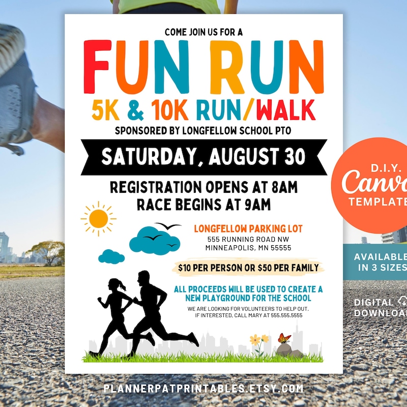 5k Flyer - Etsy