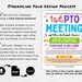 Editable PTA PTO Meeting Flyer | Canva Parent Group Invitation Template ...