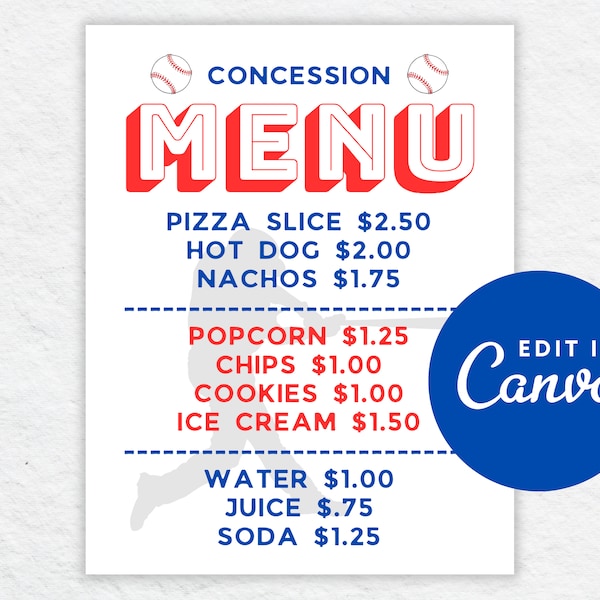 Concession Stand - Etsy