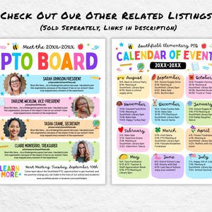 Editable PTO PTA Sign up Sheet Template: Canva Volunteer Form (digital ...
