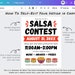 Editable Salsa Contest Flyer Canva Template, DIY Salsa Cook-off ...