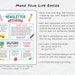 Editable August Newsletter Template: Canva PTA/PTO Back to School Flyer ...