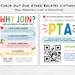 Editable Meet the PTA Flyer Template: School PTO Introductions (digital ...