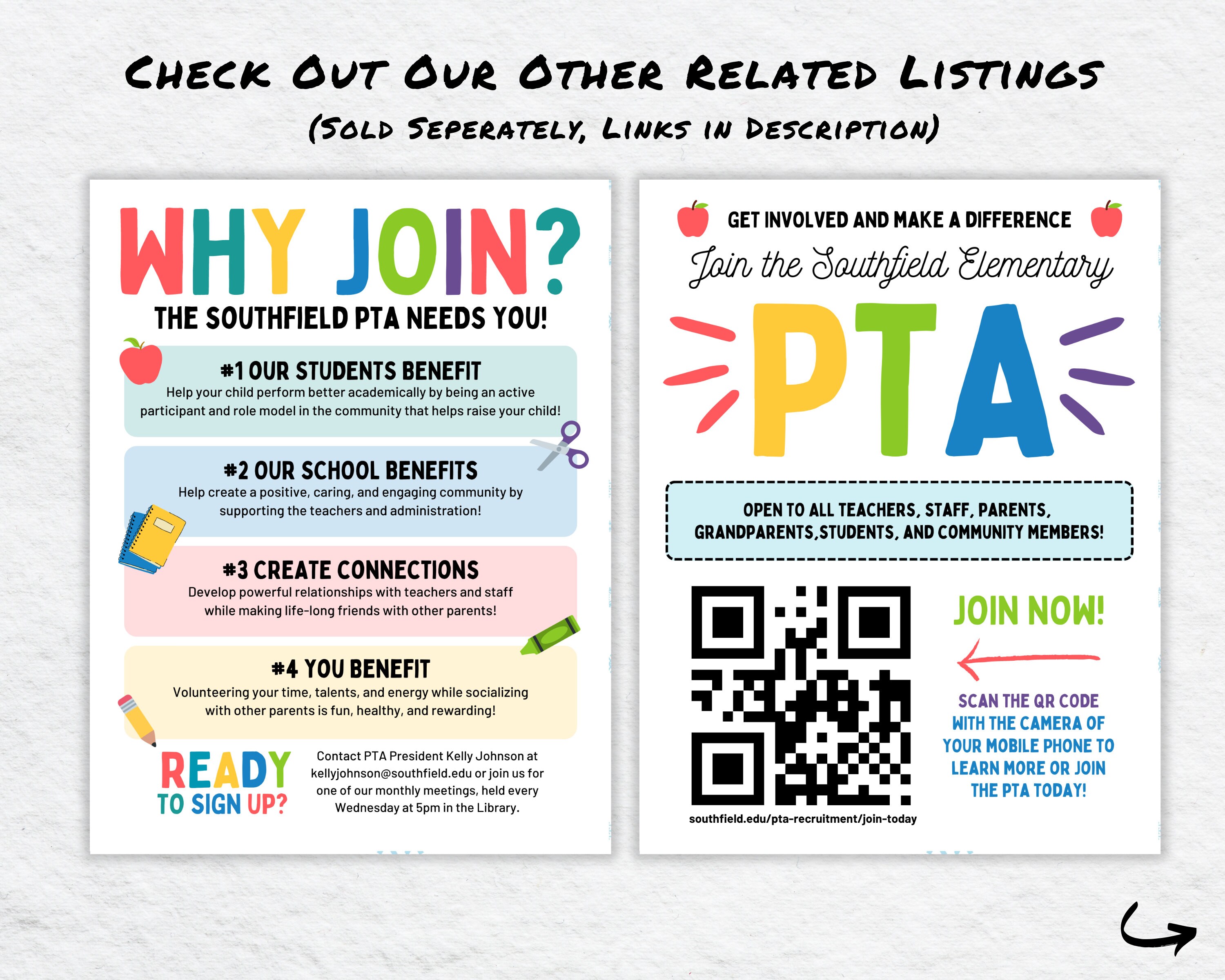 Editable Meet the PTA Flyer Template: School PTO Introductions (digital Download) - Etsy