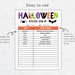 Halloween Potluck Sign up Sheet Printable for Fall Potluck Party, Canva ...
