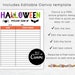 Halloween Potluck Sign up Sheet Printable for Fall Potluck Party, Canva ...