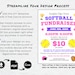 Editable Softball Fundraiser Flyer Template, Softball Raffle Flyer ...