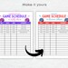 Editable Volleyball Schedule - Sports Practice & Game Calendar (canva ...
