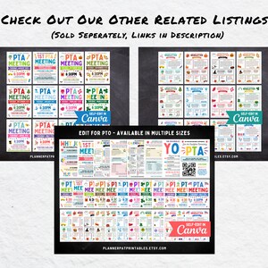 Editable Join the PTO Today Flyer Template, QR Code PTA Recruitment ...