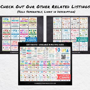 Editable PTA Membership Contest Flyer: Canva Template, School ...