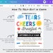 Editable Cheers and Tears Breakfast Flyer Template, Boo Hoo Breakfast ...