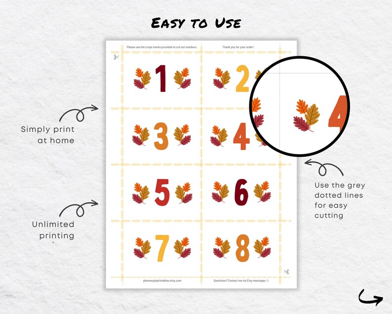 Printable Fall Cook off Numbers Cards, Non-editable Chili Soup BBQ ...