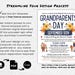Editable Grandparents Day Flyer Template: School Event Invitation ...