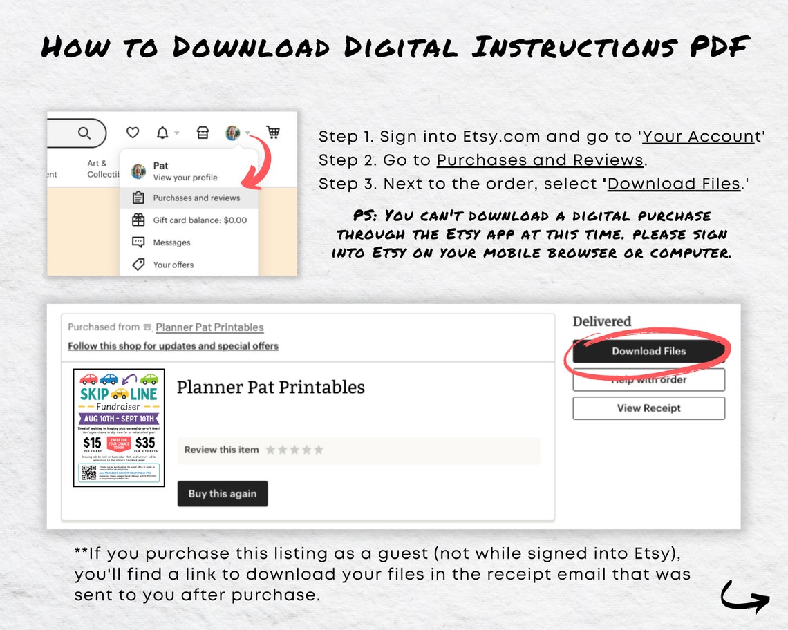 Skip the Line Flyer: Editable School Car Raffle Fundraiser (canva ...