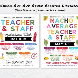DIY Teacher Appreciation Poster - We Love Our Teachers & Staff ...