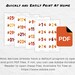 Printable Fall Cook off Numbers Cards, Non-editable Chili Soup BBQ ...