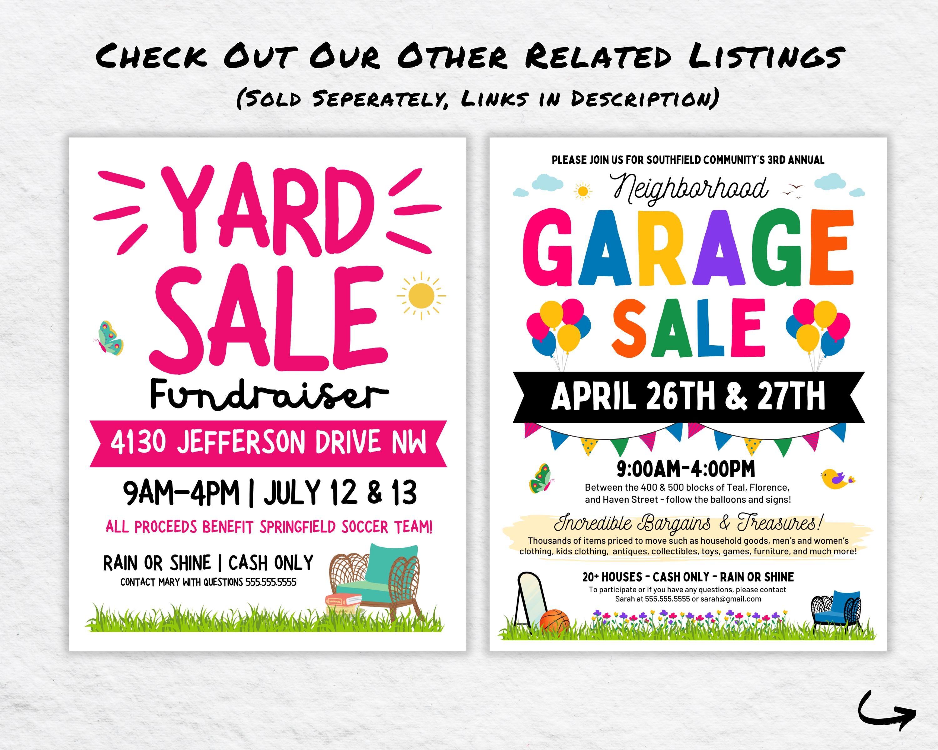 Editable Fun Run Flyer Template: Race Event Poster (canva Download) - Etsy