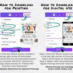 Editable Storybook Theme Teacher & Staff Appreciation Day Book Themed ...