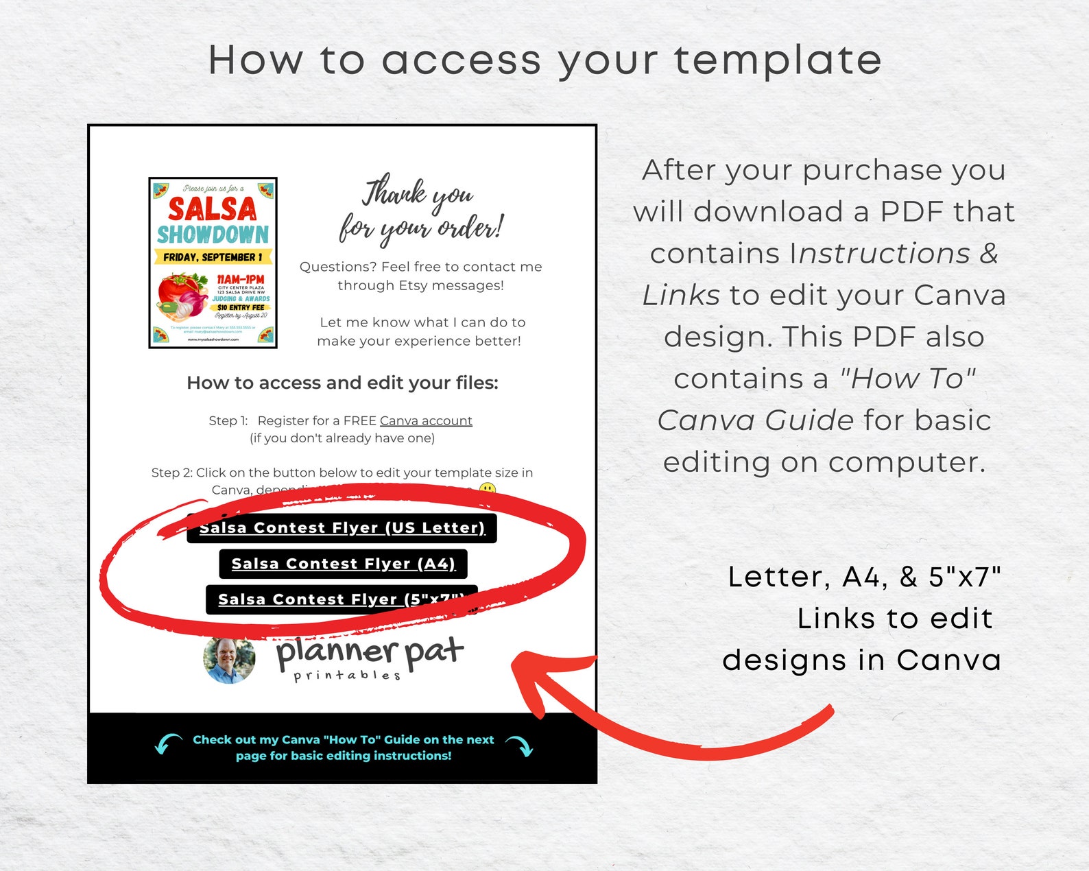 Editable Salsa Showdown Flyer Canva Template, Salsa Contest Invite ...
