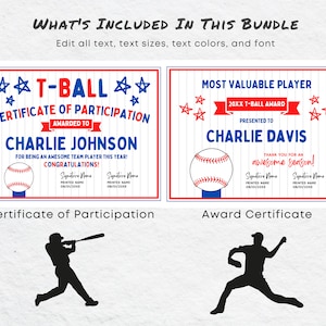Editable Tball Template Bundle Printables, Includes Snack & Game ...
