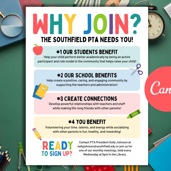 Why Join the Pto Pta - Etsy