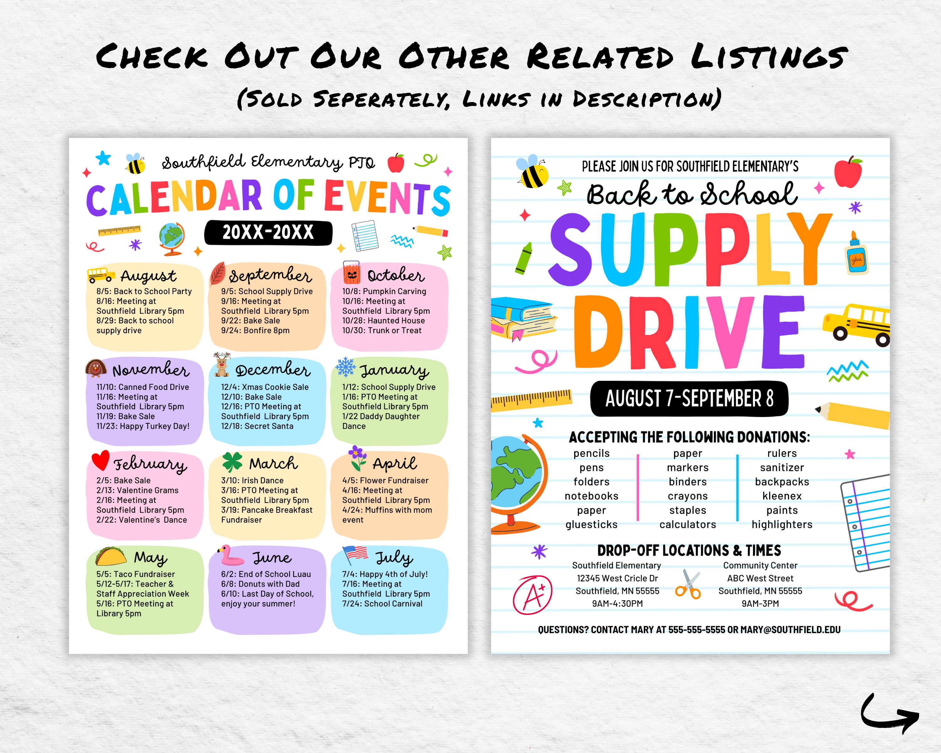 Editable Why Join the PTO PTA Flyer Template: Volunteer Recruitment ...