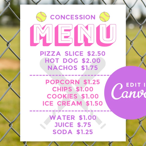 Concession Stand - Etsy