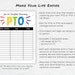 PTO Sign up Sheet Editable Canva Template Edit for PTA - Etsy