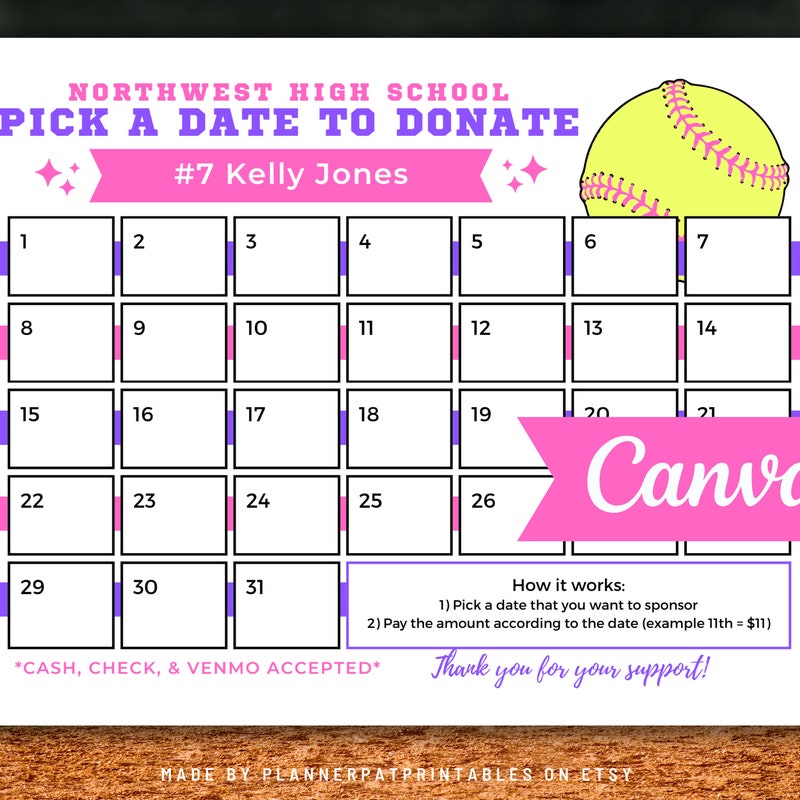 Softball Design - Etsy