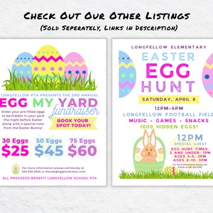Editable Easter Newsletter Template, Monthly PTO PTA School News, Canva ...