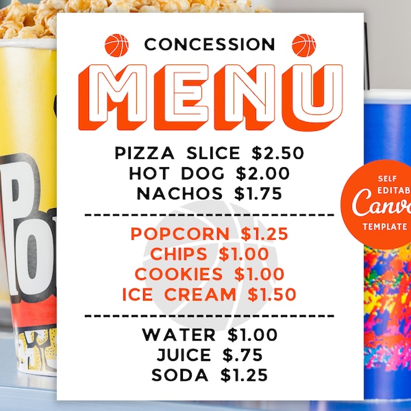 Concession Stand - Etsy