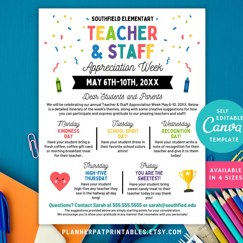 Parent Appreciation Week - Etsy