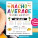 Editable Nacho Average Teacher & Staff Appreciation Week Flyer ...