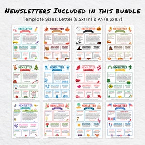 PTO PTA Flyer Templates Bundle: Editable School Recruitment, Membership ...