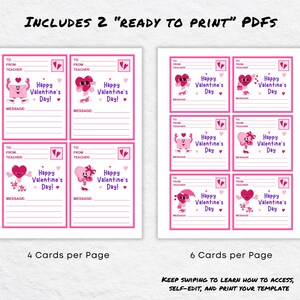 Editable Valentines Day Candy Grams | Fundraiser Printable Canva ...
