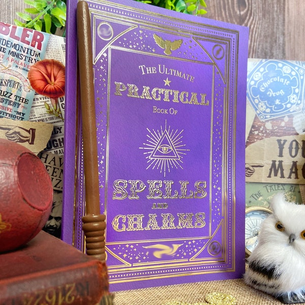 Real Spell Book - Etsy