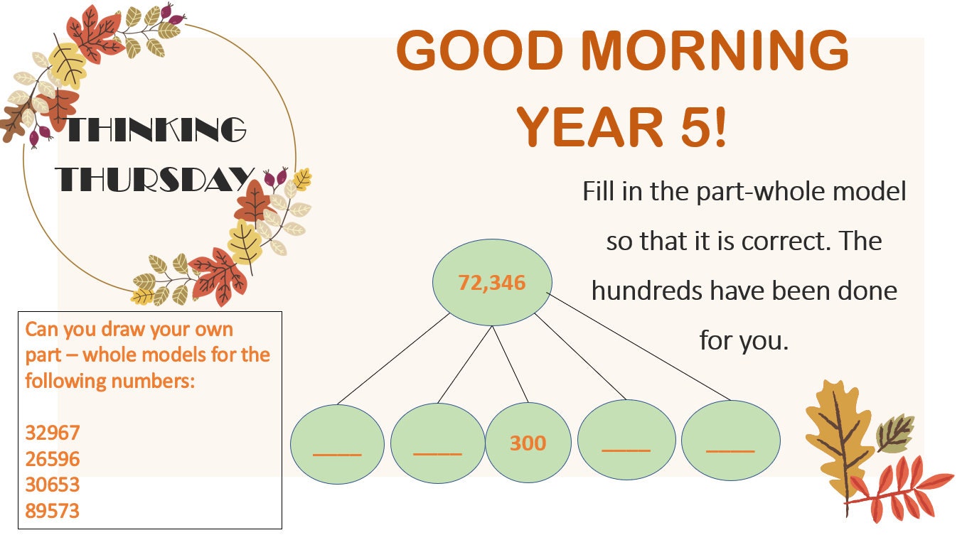 KS2 Kick-starts - Autumn 1 - Early Morning Tasks - Year 5 - Etsy UK