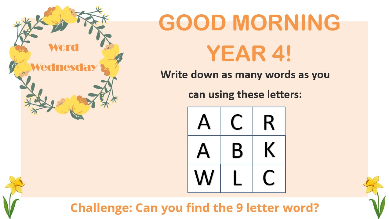 KS2 Kick-starts -spring 2 - Early Morning Tasks - Year 4 - Etsy UK