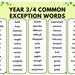 KS2 Word Mats - Etsy