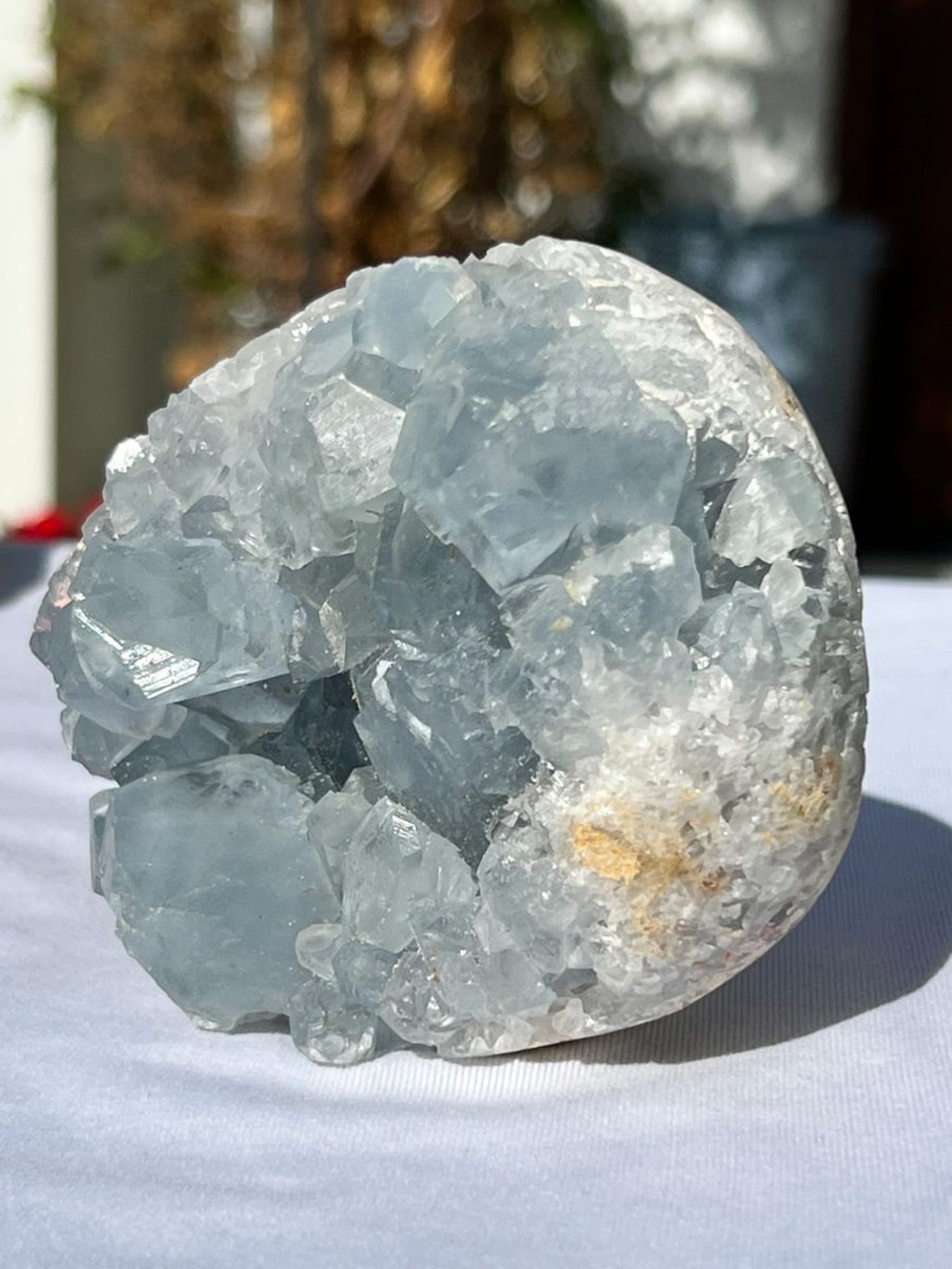 Natural Blue Celestite Crystal extra Large 2 Lb Blue Celestite Raw ...