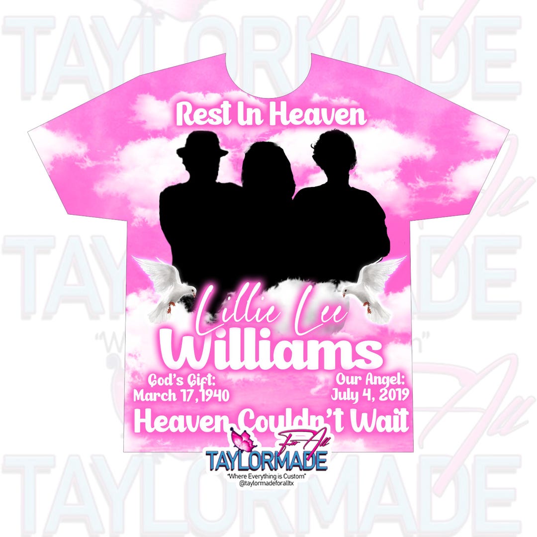 Custom/personalized 3D Picture Memorial/rip in Loving Memory ...