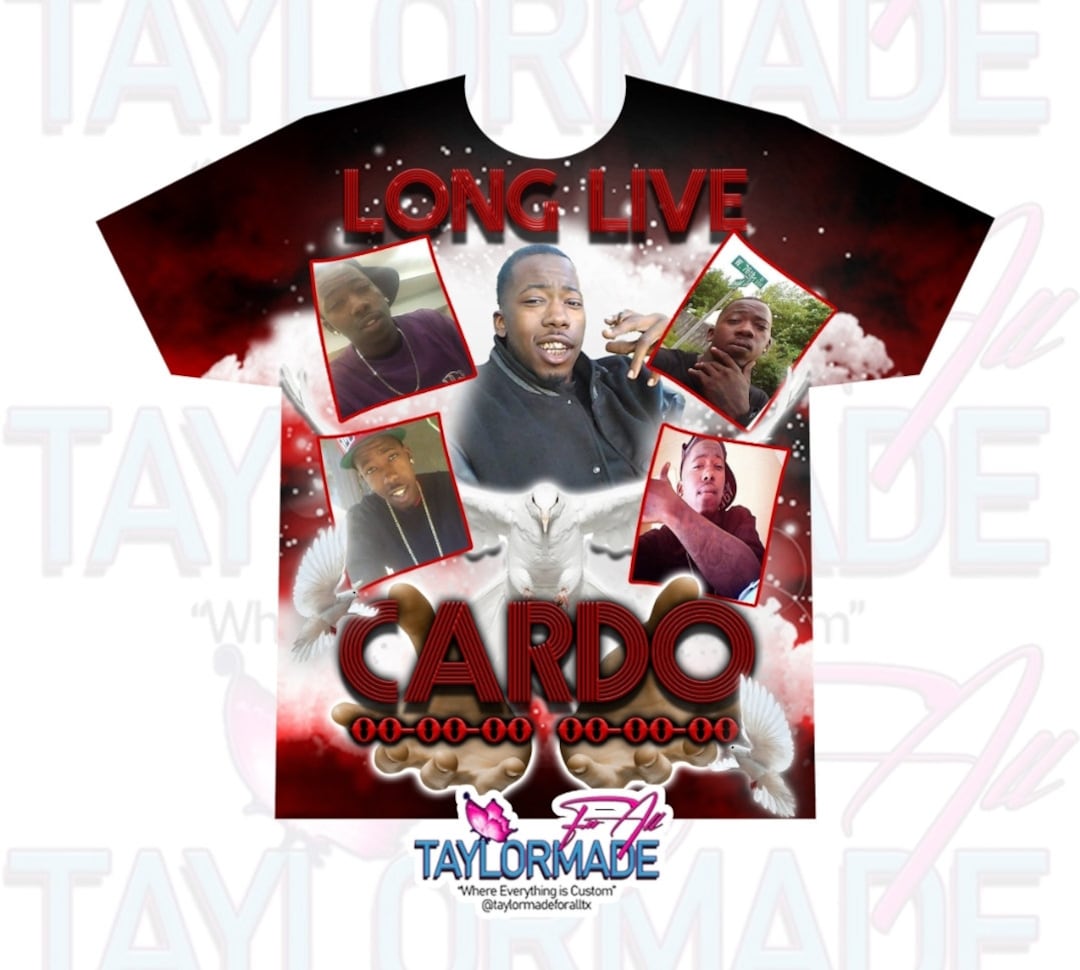 Custom/personalized 3D 5 Picture Memorial/rip in Loving Memory ...