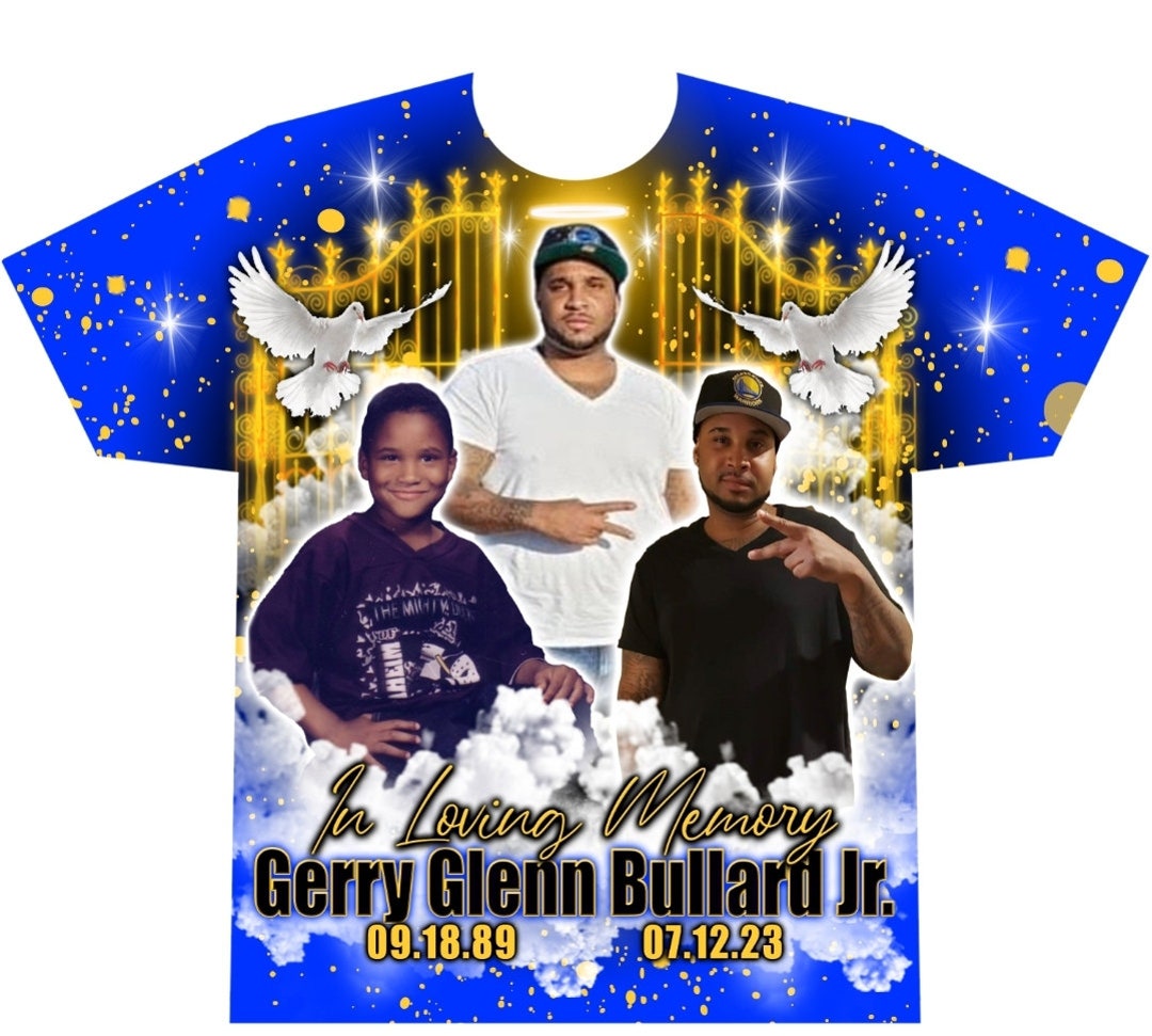 Custom/personalized 3D Memorial/rip in Loving Memory, Remembrance Shirt ...
