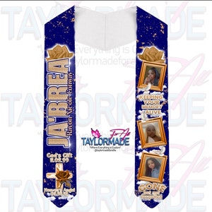 Personalized Memorial/rip Stole, RIP Stole/sash - Etsy