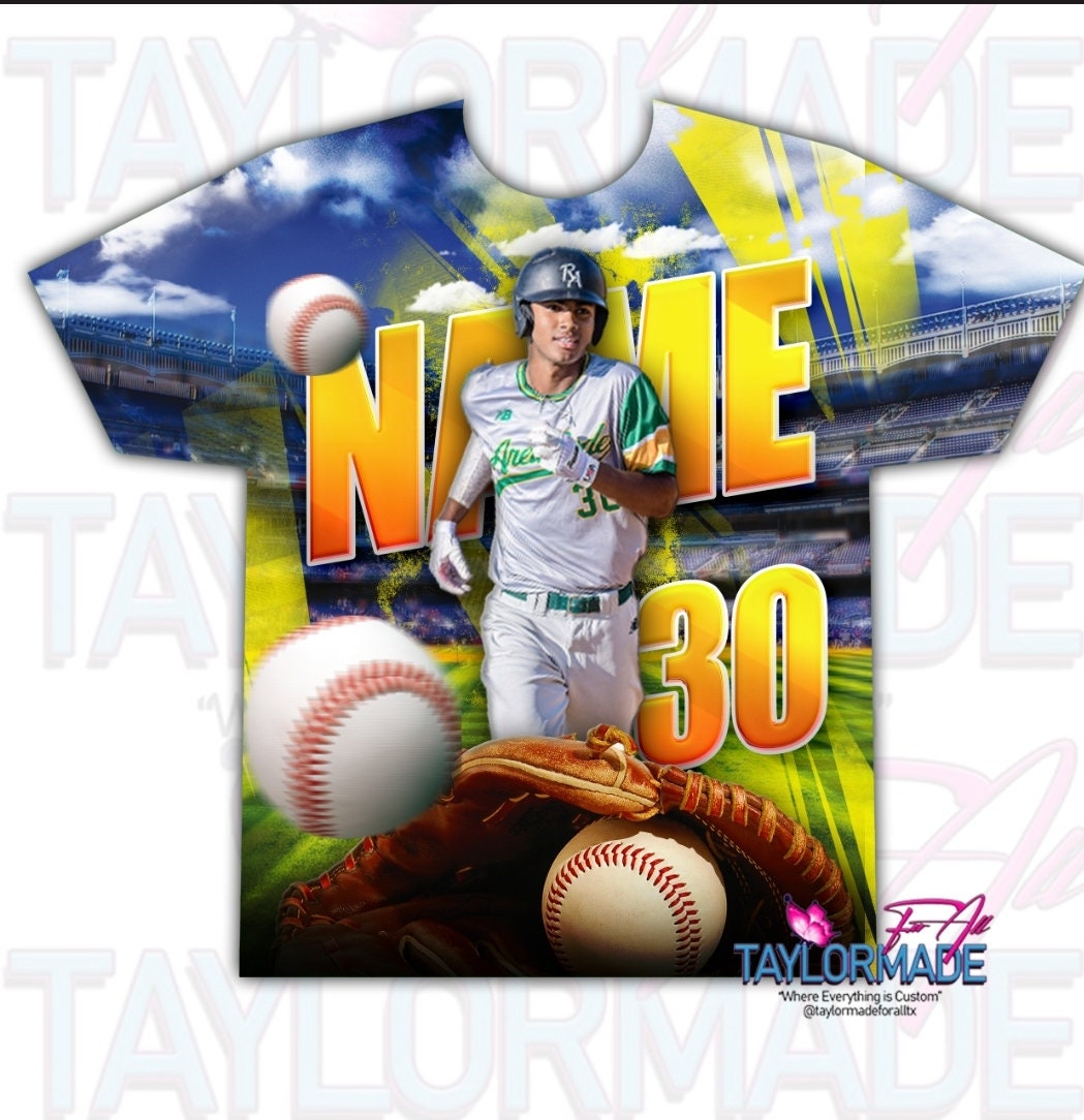 Custom/personalized 3D Sports Baseball/softball/school - Etsy