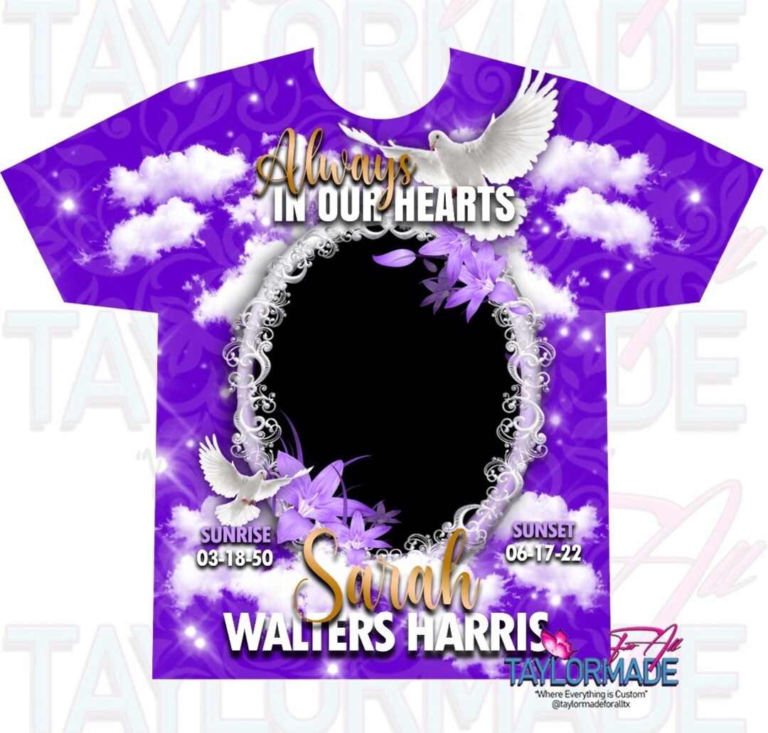 Custom/personalized 3D Memorial/rip in Loving Memory - Etsy