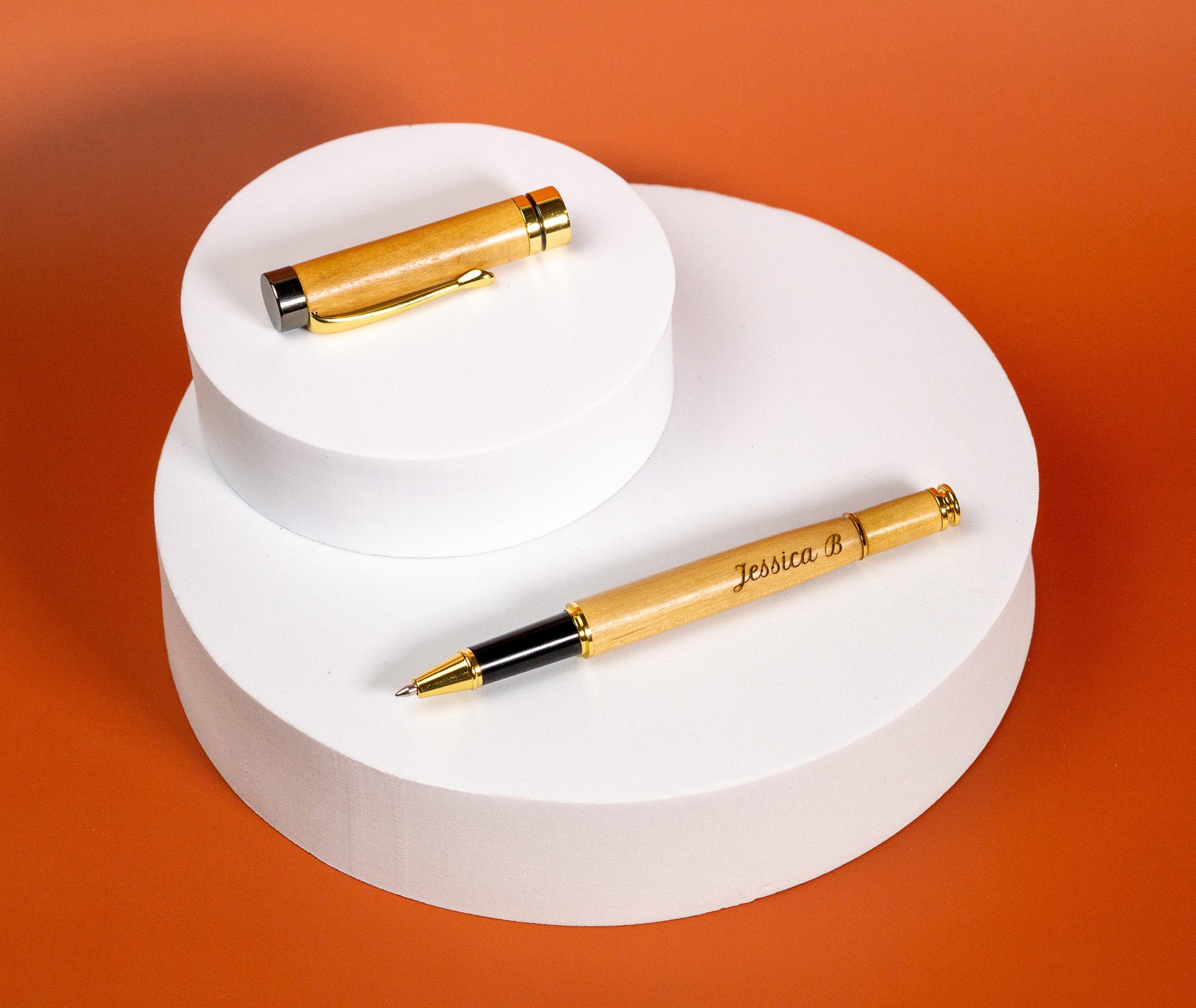 Personalized Luxury Pen Wood Beautiful Engraved Pine Writing - Etsy