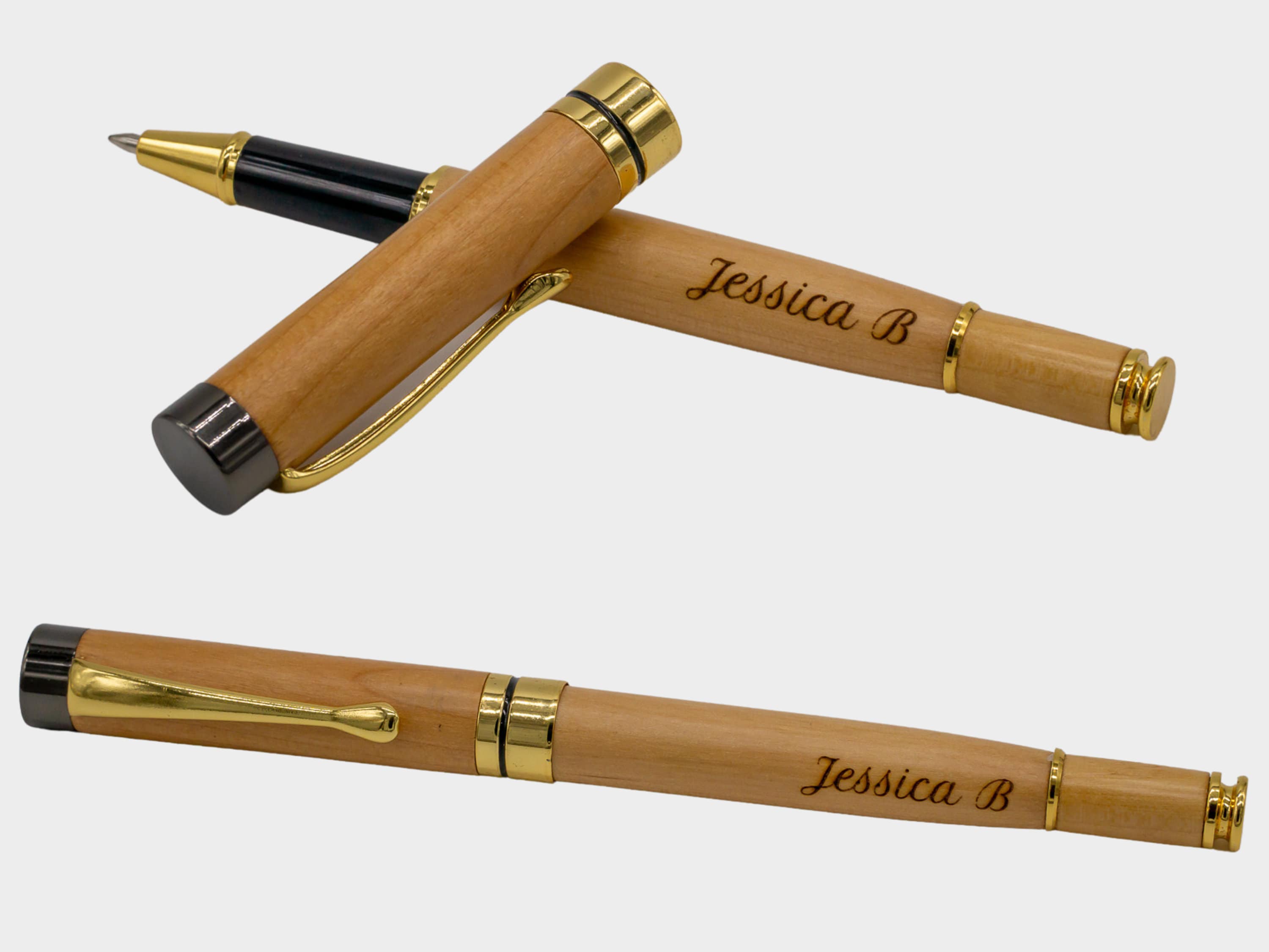 Personalized Luxury Pen Wood Beautiful Engraved Pine Writing - Etsy